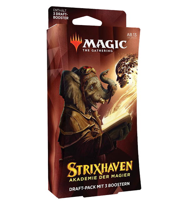 Magic Strixhaven: Academy of Mages Draft Pack - 3 boostery PL, Stickerpoint