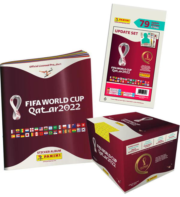 Panini World Cup 2022 Stickers Qatar - Update Bundle Softcover, Stickerpoint