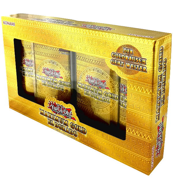 Yu-Gi-Oh! Maximum Gold: El Dorado - Zestaw 4 saszetki - 1. edycja ...